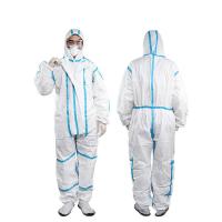 China Impervious Medical Protective Clothing Coveralls With High Breathable for sale