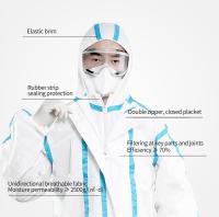China Impervious Medical Protective Clothing Coveralls With High Breathable for sale