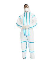 China Impervious Medical Protective Clothing Coveralls With High Breathable for sale