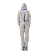 China Type5/6 Disposable Protective Coveralls Uniform Non Sterile Good Air Permeability for sale