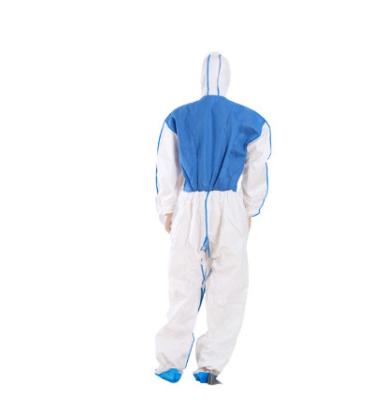 China Antibacterial Disposable Sterile Coveralls Medical Body Suit ISO Approved for sale