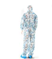 China Antibacterial Disposable Sterile Coveralls Medical Body Suit ISO Approved for sale
