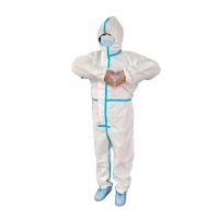 China S-3XL Disposable Surgical Gown , Disposable Coveralls With Hood And Boots for sale