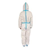 China S-3XL Disposable Surgical Gown , Disposable Coveralls With Hood And Boots for sale