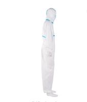 China Type 5/6 Disposable Medical Protective Clothing Disposable Coverall Suit GB15979-2002 for sale