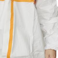 China Ppe Disposable Non Woven Isolation Gown Non Sterile With Long Sleeve for sale