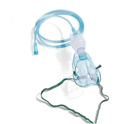 China EO Gas Sterile Aerosol Oxygen Spray Mask With Nebulizer for sale