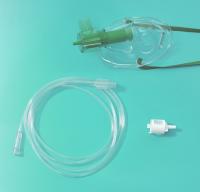 China Disposable Medical PVC Oxygen Mask With Tubing Latex Free for sale