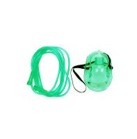 China DEHP Free Plastic Elongated Oxygen Mask Medical Grade PVC for sale