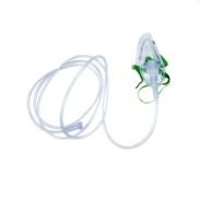 China DEHP Free Plastic Elongated Oxygen Mask Medical Grade PVC for sale