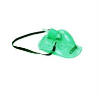 China DEHP Free Plastic Elongated Oxygen Mask Medical Grade PVC for sale