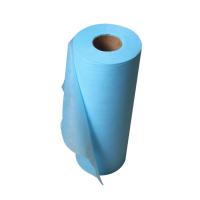 China SMS Medical Spunbond Towel Bed Sheet Blue 100% Polypropylene for sale