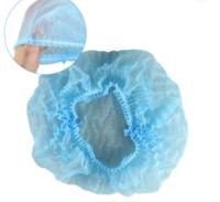 China EO Disinfecting Nonwoven Medical Disposable Head Cap For Nurse for sale