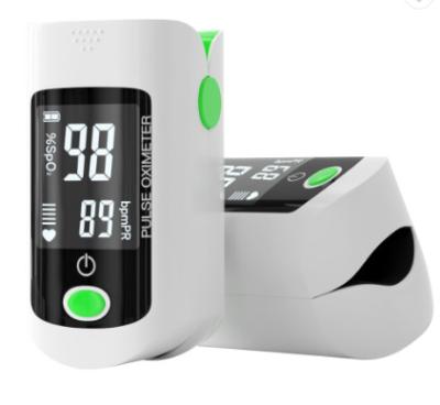 China AAA Batteries Powered Fingertip Pulse Oximeter With TFT Display for sale