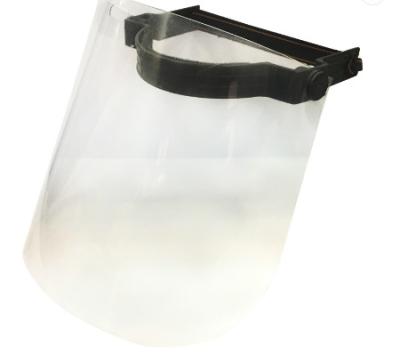 China Ethylene Oxide Disinfecting Clear Visor Protective Face Shield EN166 for sale