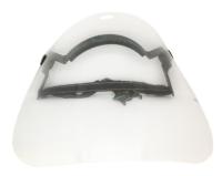 China Ethylene Oxide Disinfecting Clear Visor Protective Face Shield EN166 for sale