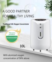 China New 96% Purity 10 Ltr Concentradores De Oxigeno Dual Flow Oxygen-concentrator 5l 8l10l Medical Oxygen Concentrator for sale