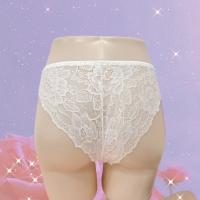China Women Printing Flower Lace Panties Cotton Wholesale 12pcs/pack Mix Colors One Dozen Women Panties for sale