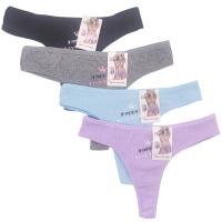 China Women Thongs Cotton High Quality Female Underwear Womens Panties Wholesale Thongs 12pcs/pack Mix Color Thongs Lingerie for sale