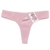 China Women Thongs Cotton High Quality Female Underwear Womens Panties Wholesale Thongs 12pcs/pack Mix Color Thongs Lingerie for sale