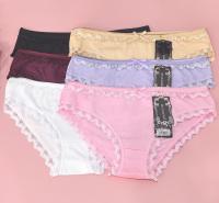 China Women Panties Multi-Colors Wholesale Package Ready to Ship Mixed Colors Beautiful Spring 2025 Panties Lingerie for Women for sale