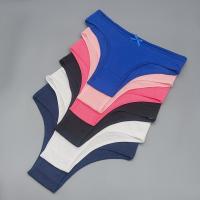 China Women Bikini Panties Wholesale High Quality 95% Cotton Women Underwear Bikini 6 Colors Mix Bikini Type Underwear for Women for sale