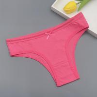 China Women Bikini Panties Wholesale High Quality 95% Cotton Women Underwear Bikini 6 Colors Mix Bikini Type Underwear for Women for sale