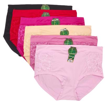 China Women 3XL Briefs High Quality Large Size XXXL One Size Brief Panties 10PCS/PACK Ready to Ship Women Panties XXXL for sale