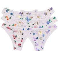 China Hot Selling Women Panties High Quality Cotton Wholesale 12pcs/pack Mix Colors One Dozen Women Panties Small Size Panties for sale