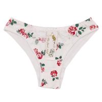China Hot Selling Women Panties High Quality Cotton Wholesale 12pcs/pack Mix Colors One Dozen Women Panties Small Size Panties for sale
