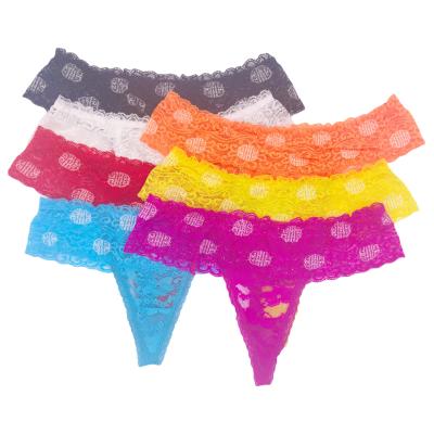 China Women Promotion Underwear Thongs Six Colors Professional Underwear Manufacturer Panties Thongs for Women's Females for sale