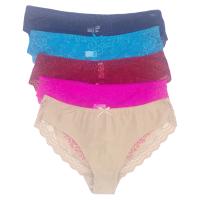 China Women Seamless Briefs 12PCS/Dozen Wholesale Promotion Undergarments M-XL Mixed Colors Wholesale Women Panties for sale