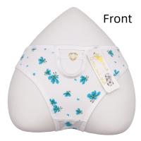 China Wholesale Printing Flowers New Come Love Buckle Decoration High Quality Cotton Brief for Women for sale