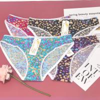 China Cotton Underwear Ladies Small XL-2XL Mixed Color Mixed Code 12 Pack Best Selling Printed Ladies Underwear for sale