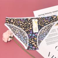 China Cotton Underwear Ladies Small XL-2XL Mixed Color Mixed Code 12 Pack Best Selling Printed Ladies Underwear for sale