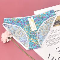 China Cotton Underwear Ladies Small XL-2XL Mixed Color Mixed Code 12 Pack Best Selling Printed Ladies Underwear for sale