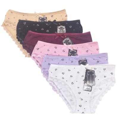 China Lace Brief Culottes De Femmes Low Prices Warehouse Factory Large Stock Panties Women for sale