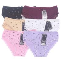 China Lace Brief Culottes De Femmes Low Prices Warehouse Factory Large Stock Panties Women for sale