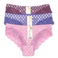 China Fashionable Lingerie Ladies Girls Lace Underwear Panties High Quality Girls Panties Briefs With Best Prices for sale