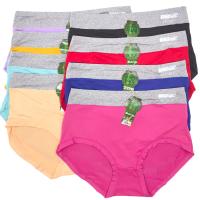 China Pack Supply 3XL Women Briefs Plus-Size Undergarments Wholesale Everyday Fashion Style Female XXXL Underpants for sale