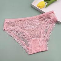 China Best Selling Women Lace Panties 12PCS/Dozen Mix All 6 Colors in One Dozen Wholesale Good Quality Underwear Panties for sale
