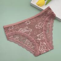 China Best Selling Women Lace Panties 12PCS/Dozen Mix All 6 Colors in One Dozen Wholesale Good Quality Underwear Panties for sale