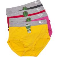 China Women Promotion Colorful Briefs Wholesale HighWaisted Mixed Colors One Size in Large Briefs Hip-wrapped 3XL Underwear for Women for sale