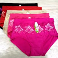China High Quality Plus Size Panties Women Culottes De Femmes Waist Panties Breathable Underwear Panties With Cheap Price for sale