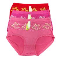 China High Quality Plus Size Panties Women Culottes De Femmes Waist Panties Breathable Underwear Panties With Cheap Price for sale