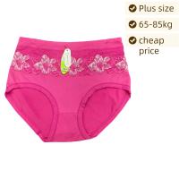 China High Quality Plus Size Panties Women Culottes De Femmes Waist Panties Breathable Underwear Panties With Cheap Price for sale