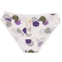 China New Arrival Wholesale Women Panties Printing New Flowers 12PCS/Pack Mix Colors in One Pack for Women Briefs Panties for sale