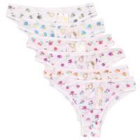 China Women Briefs Hipster Printing Design One Size Briefs New Flowers Wholesale Underwear Panties for Women for sale