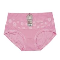 China New Design Women's Underwear Breathable Brief Panties with Flower Lady Panties for sale