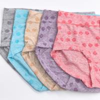 China Wholesale Women Underwear Promotion Prices High Quality Soft Comfortable Dot Pattern Jacquard Fabrics Underwear Women for sale